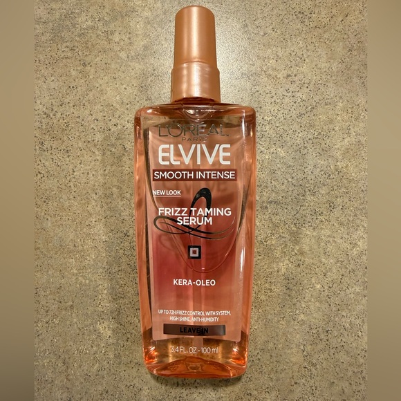 L'Oreal | Hair | Loreal Elvive Smooth Intense Frizz Taming Serum Kera ...